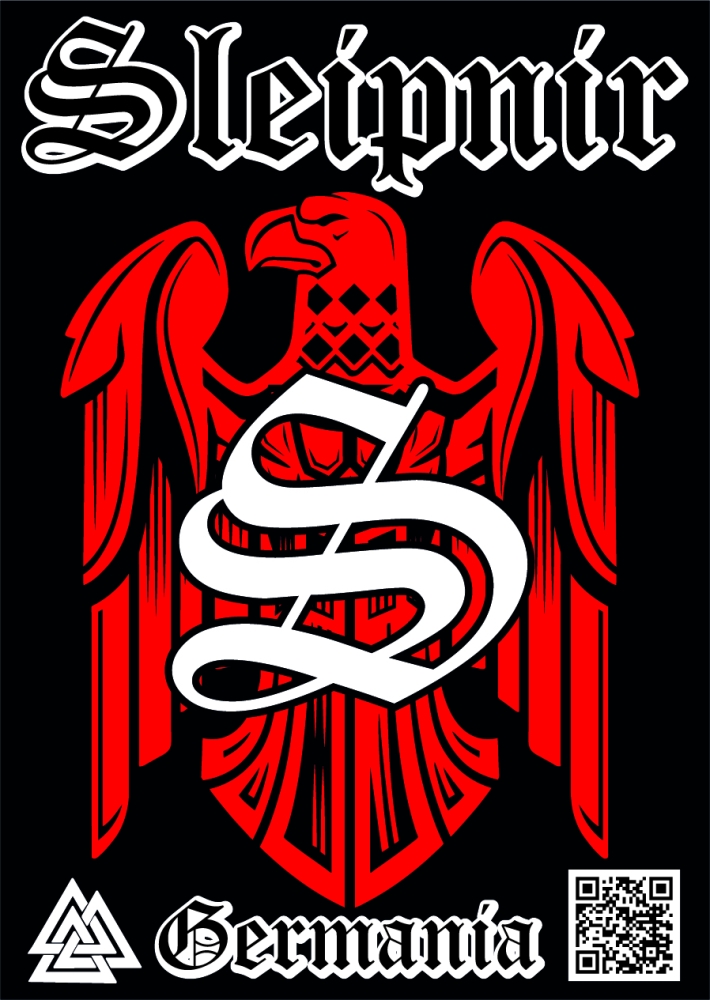 Sleipnir - Germania - Aufkleber Paket 50 Stück - Werbetechnik Tommy ...