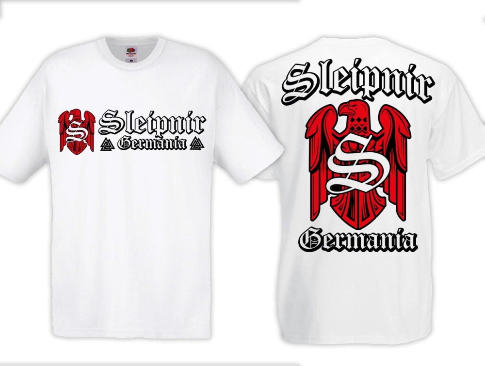 T-Hemd - Sleipnir - Germania - weiß - Werbetechnik Tommy Frenck ...